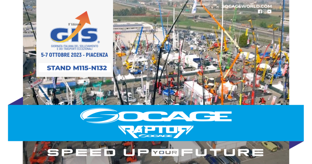 SOCAGE & SOCAGE RAPTOR: GIS EXPO 2023 - Socage Aerial Platforms ...